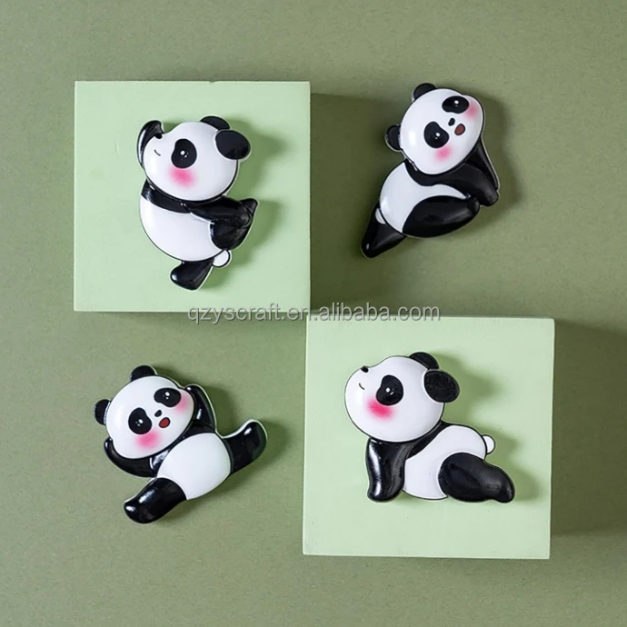 Resin Yoga Panda Fridge Magnets - Buy Resin Creative Animal Yoga Panda ...