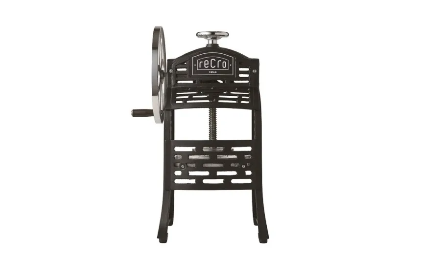 Swan Ice Shaver - Durable Cast Iron Manual Ice Shaver
