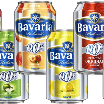 Bavaria Premium Beer 12 X Bottle 330 Ml/bavaria 0.0% Original Non ...