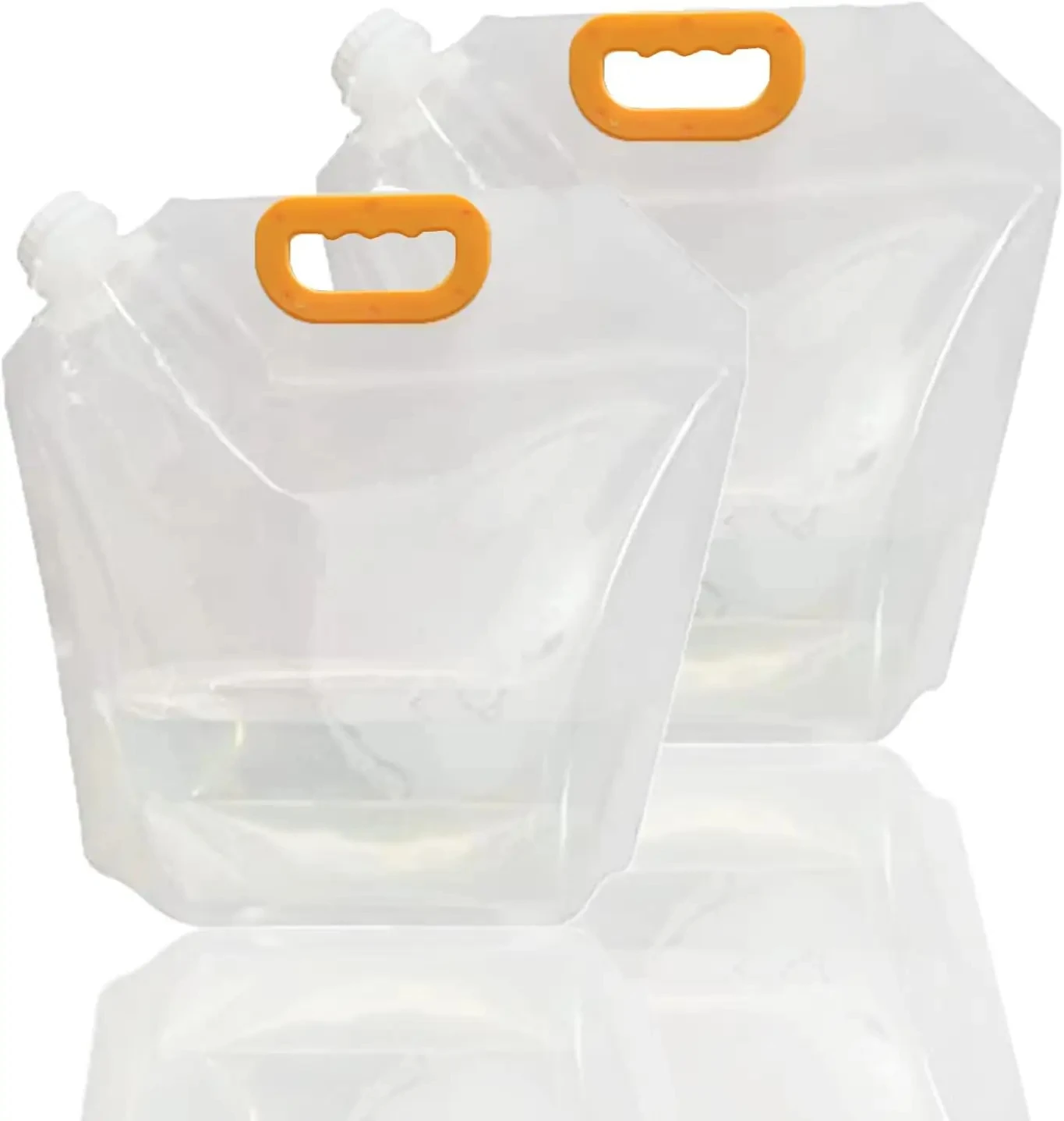 Large Drinking Water Packaging Bag With Handle Plastic Juice Drink Beer ...