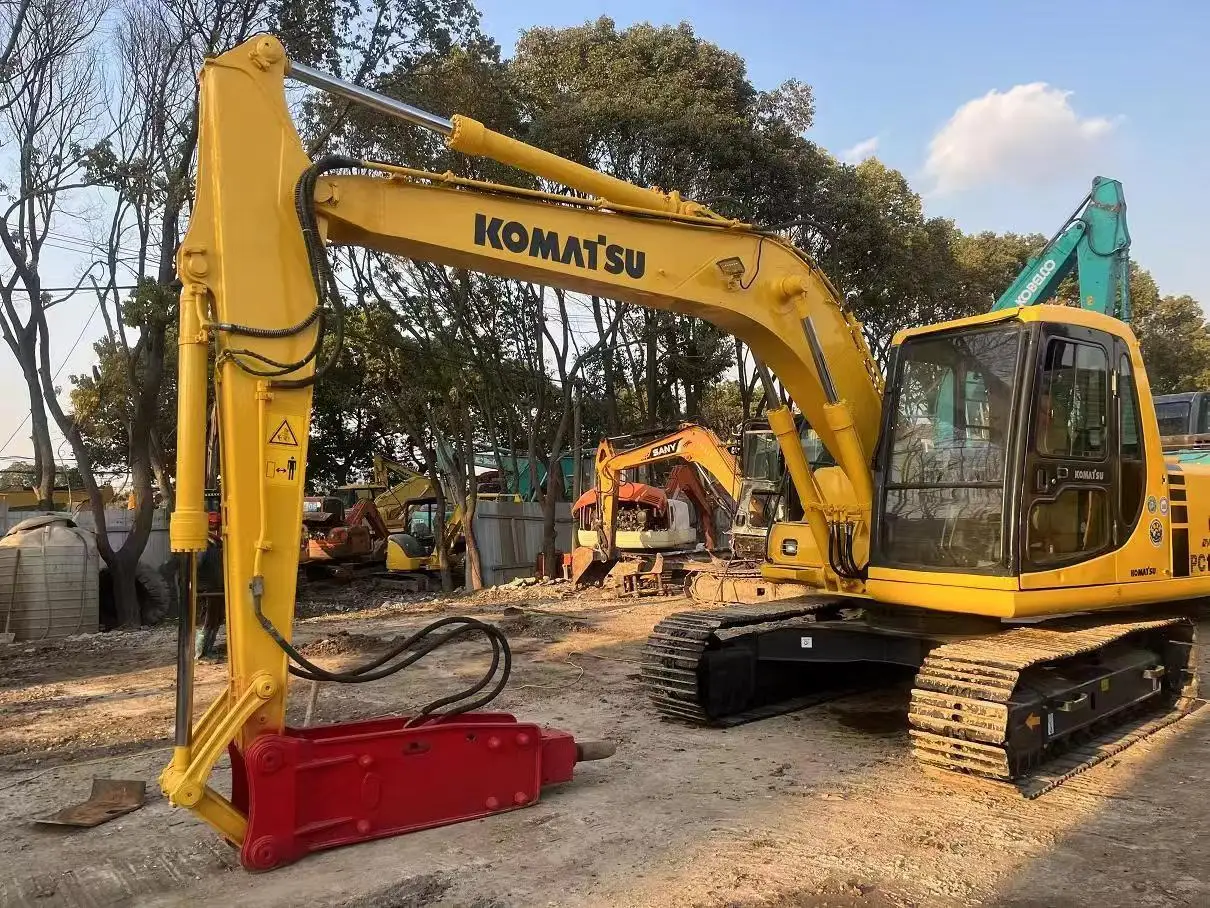 Used Komatsu Pc120 Excavator At Low Price - Buy Used Excavator At Low ...