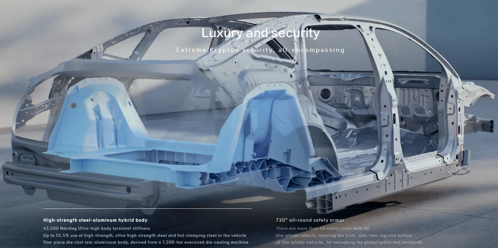 2024 Zeekr 007 Pure Electric Vehicle - 646ps High-Tech Sedan