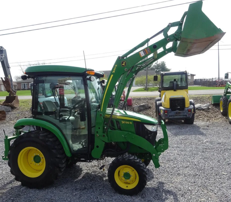 100% Original Brand 4wd Compact Utility Farm Tractor Jd 3039r With Jd ...
