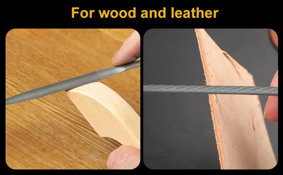 Small Hand Metal File Set, 6.3in, 5pcs, Strength Alloy Steel Needle ...