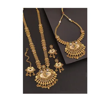 Trendy Statement Jewelry Set Simple Three-piece Set With Fancy Design ...