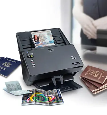 Plustek Document Scanner - High Speed Duplex Color Scanner