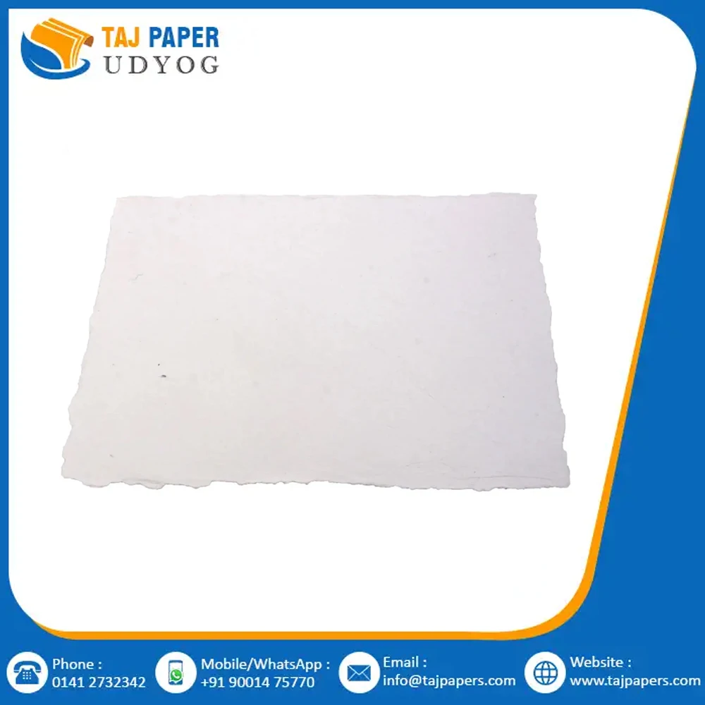 Handmade Deckled Edge Papers - Perfect for Crafts & Invitations