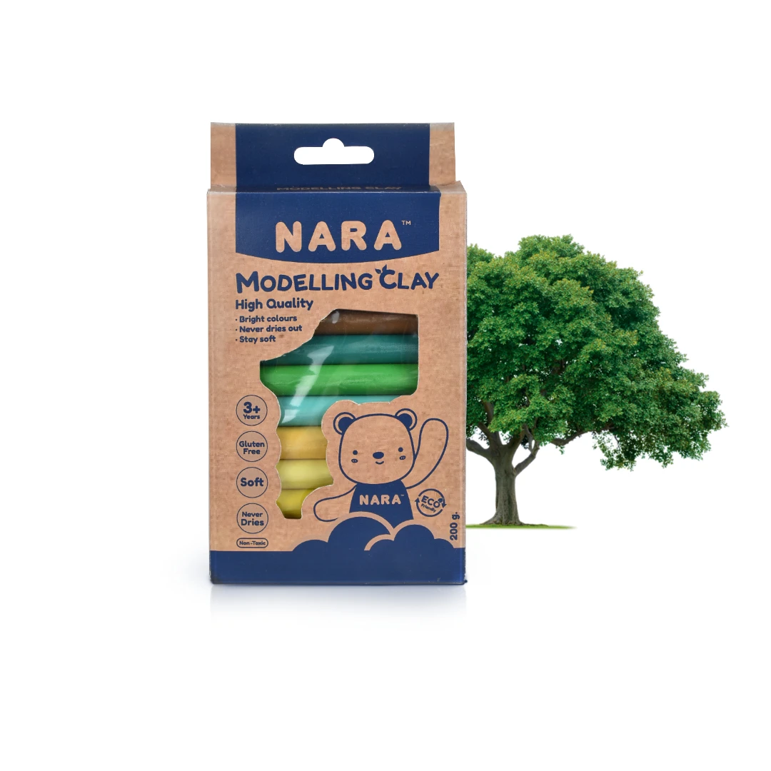 Modeliing Plasticine Clay For Kids 200 G.- High Quality Eco-friendly ...