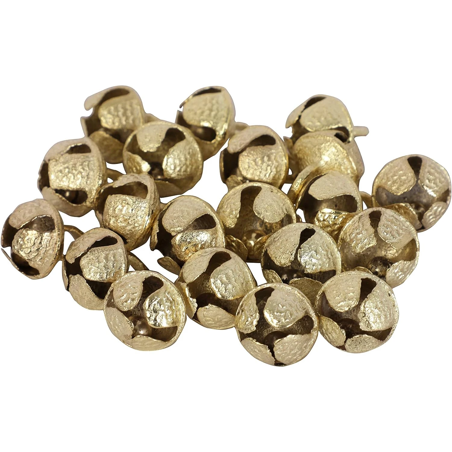Brass Elephant Bells Set Of 5 Vintage Design Brass Tree Hanging Bells ...