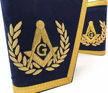 Masonic Regalia Royal Arch Masonic Gauntlets Cuffs - Past High Priest ...