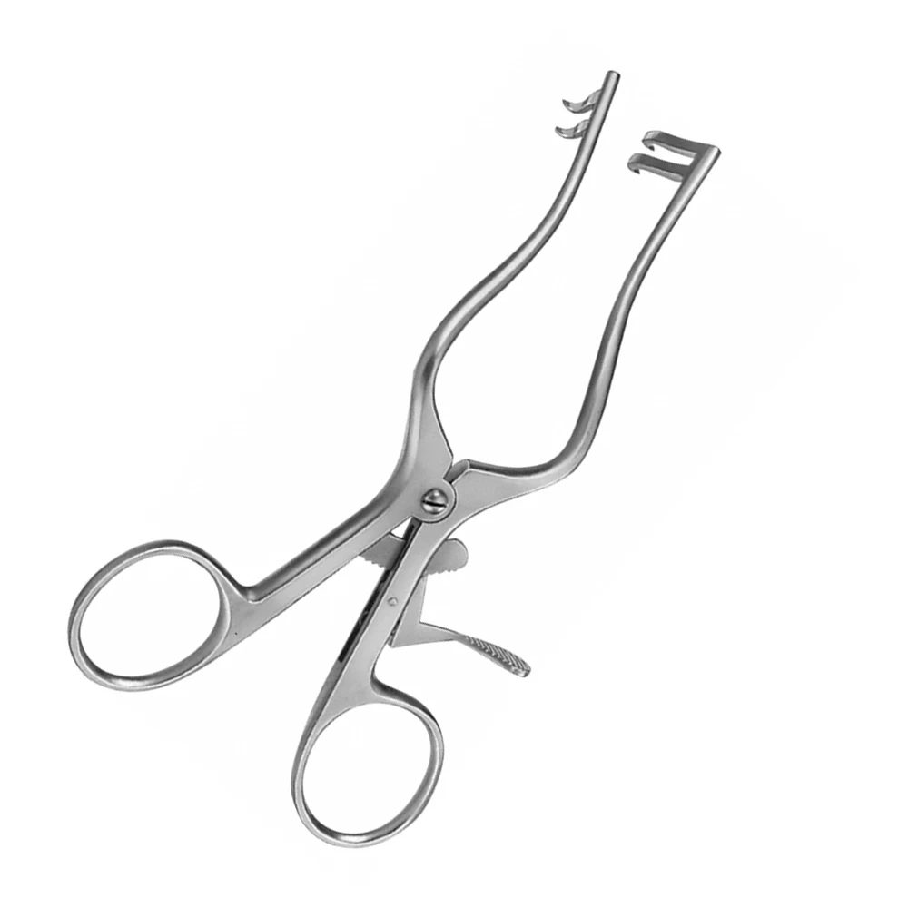 Plester Retractor Self Retaining Angled 130 Mm 5.18" 2x2 Prongs Sharp ...