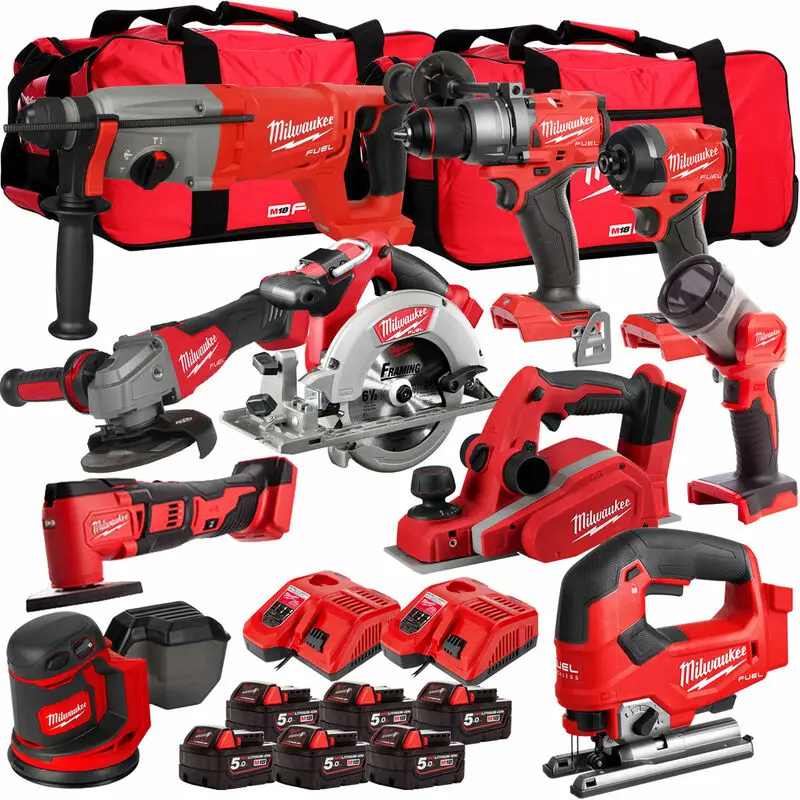 Invincible New Kits Milwaukees 2695-15 M18 18v Cordless Lithium-ion ...