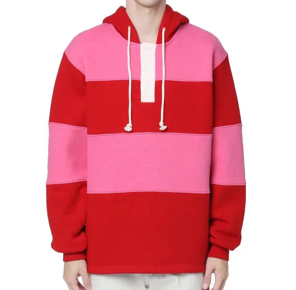 High Quality Mens Raw Hem Hoodie New Street-wear Fashion Hoodie Blank ...