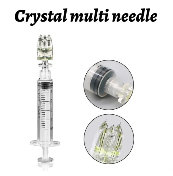 Multi Injector Needle Mesotherapy Crystal Multi Needle 1.5mm for Filler ...