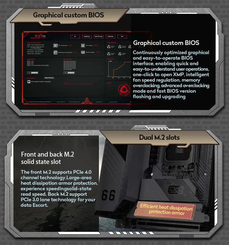 Colorful Cvn B660i Gaming Frozen Computer H61 Cpu X79 Pc Ddr5 Ram B450 ...