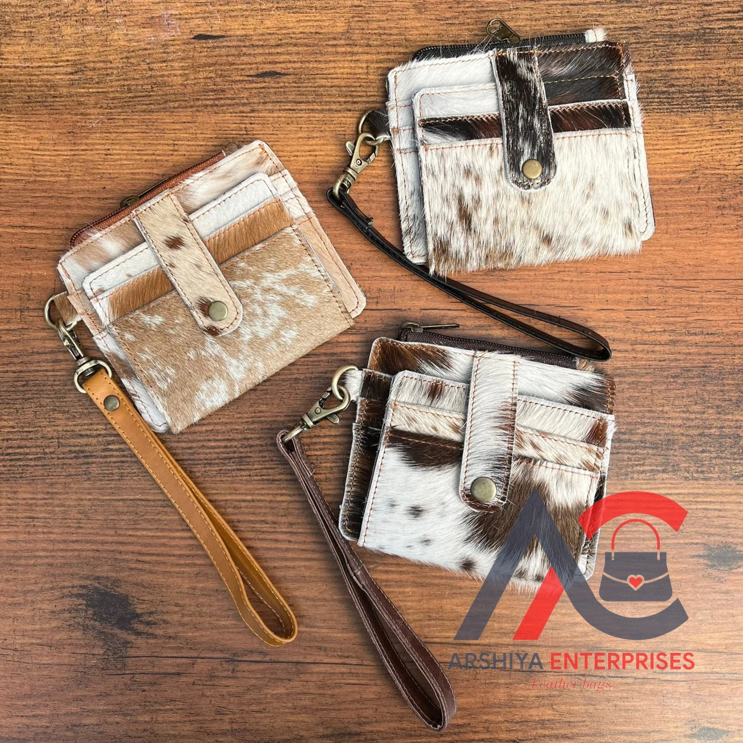 New Arrival Fashionable Design Custom Real Cowhide Leather Credit Card ...