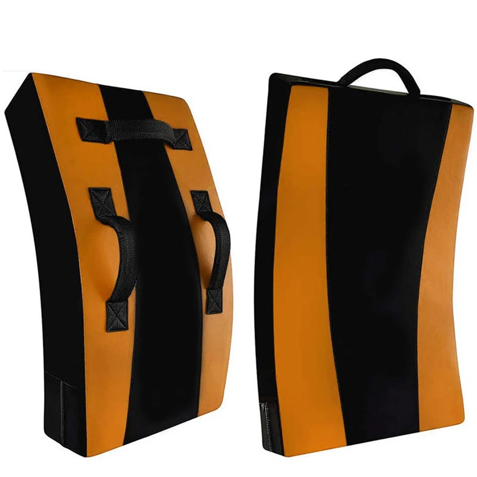 Punching Strike Foot Target Pad Kicking Shield Leather Martial Art ...
