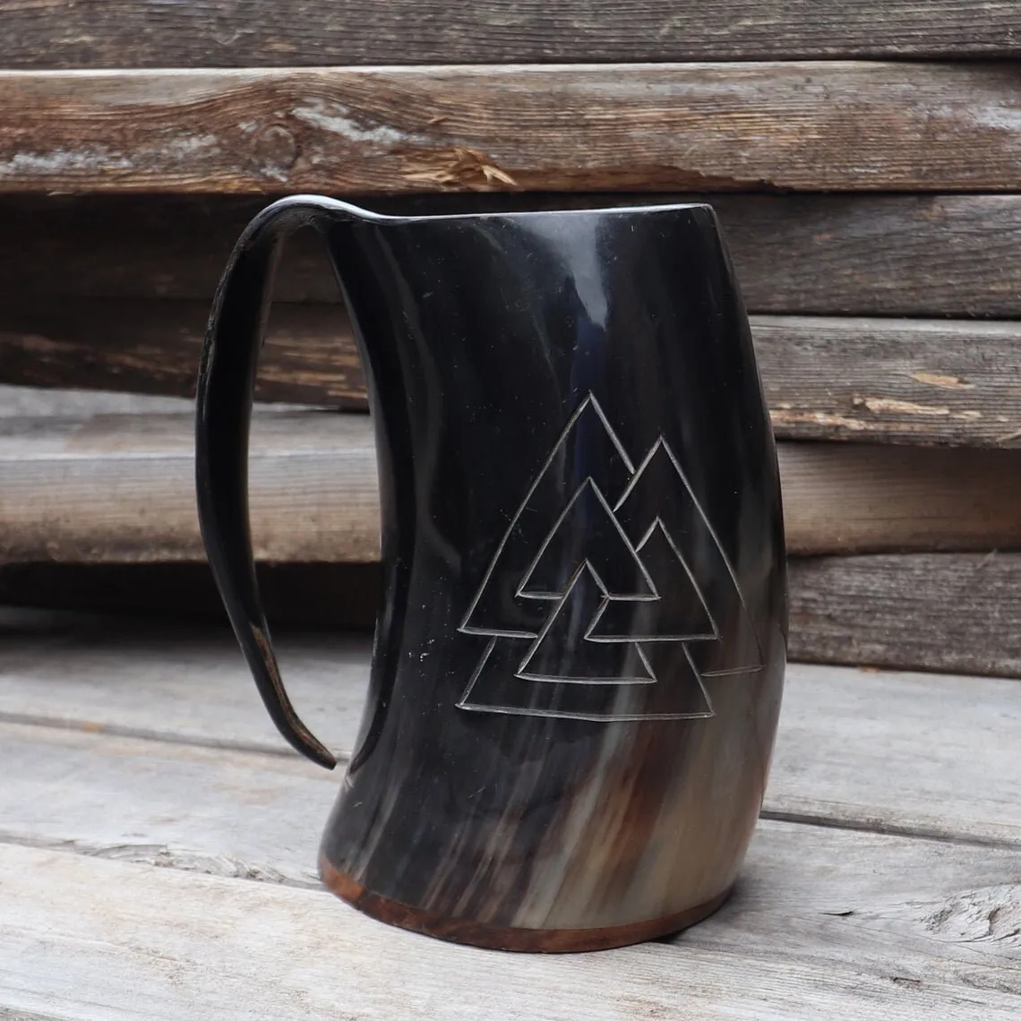 Customize Drinking Horns Viking Drinking Horn Mug Viking Drinking Horn ...