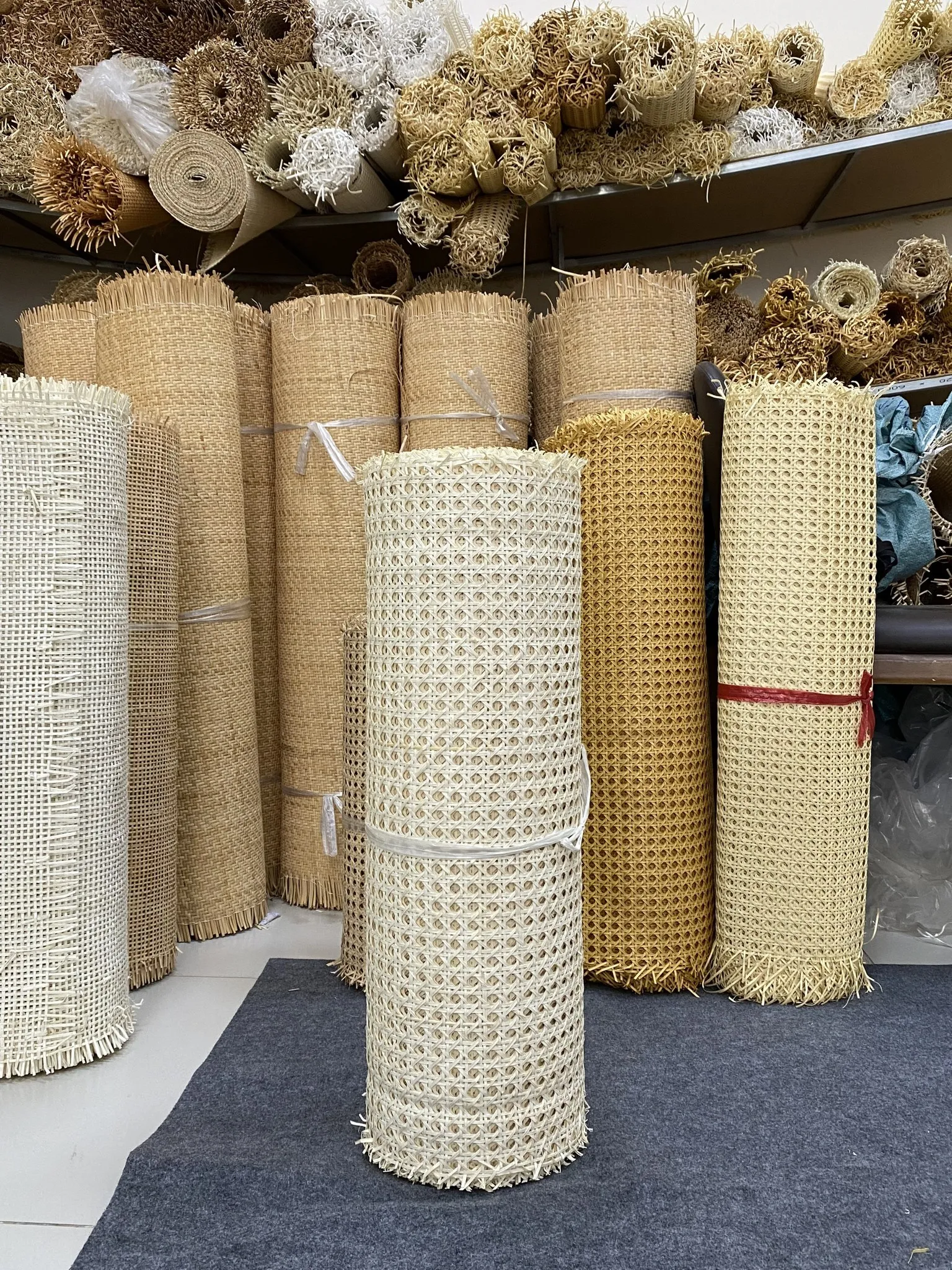 High-quality Mesh Cane Rattan Webbing Roll for Furniture
