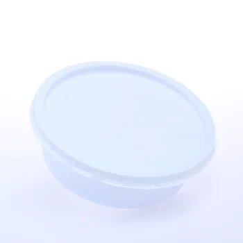 Jasco Circle White Microwave-friendly Plastic Container. 250 Gram. 1000 ...