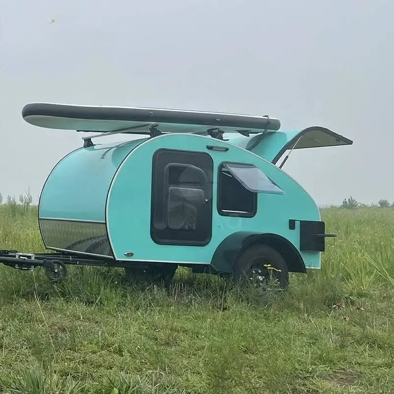 Alibaba.com: NU CAMP BAREFOOT Teardrop Trailers Mini Camper Caravan ...