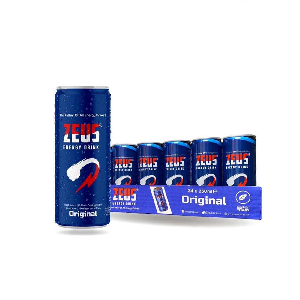 Elevate Your Energy Zeus Energy Drink - A Bolt Of Refreshing Vitality ...
