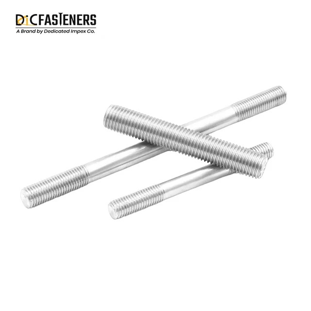 DIN 938 Double Ended Stud Bolts in Carbon and Stainless Steel Zinc ...