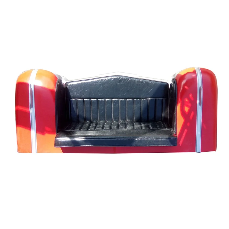 Vintage Classic Retro Cafe Car Diner Restaurant Booth Seating Furniture ...