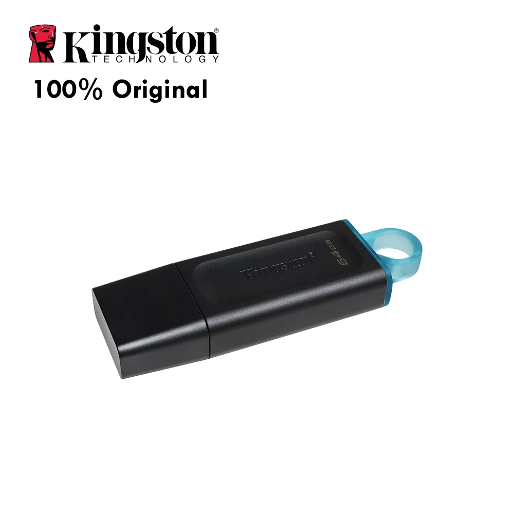 100% Original Flash Drive DTX 64GB Kingston Datatraveler Exodia USB 3.2