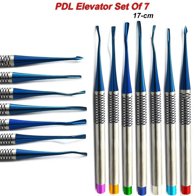 Stainless Steel Dental Luxating Elevators Pdl Periotome Luxation Root ...