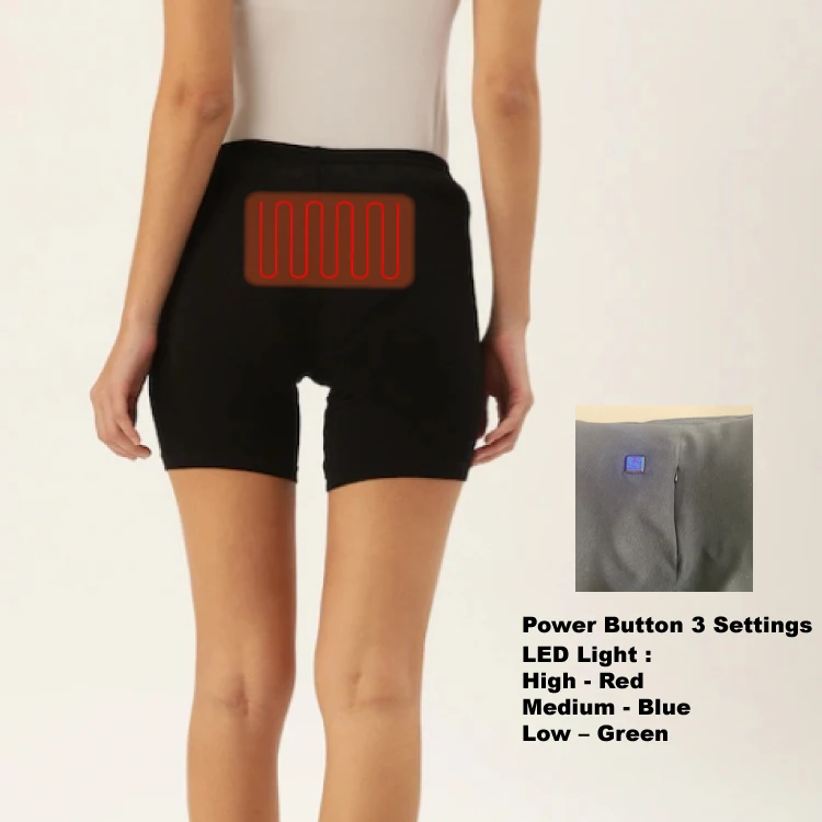 Custom Men Women 5V USB Electric Heated Shorts Warm Pants