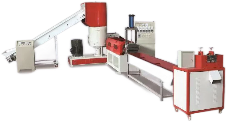 Air-cooled Recycling Pelletizer Machine with Single Screw Design