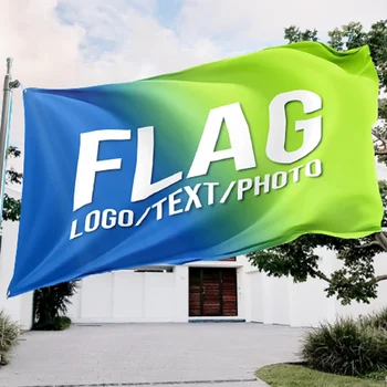Double Sided Custom Flag 3x5 Ft - Design Print Your Own Logo Outdoor ...