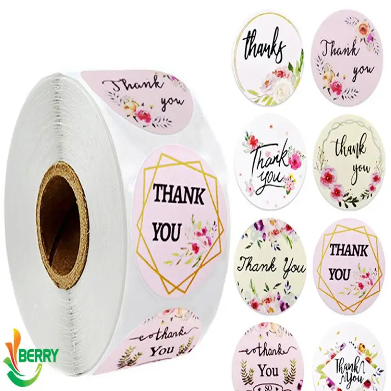 Thank You Label,Label Printing Machine High Quality Waterproof Thanks ...