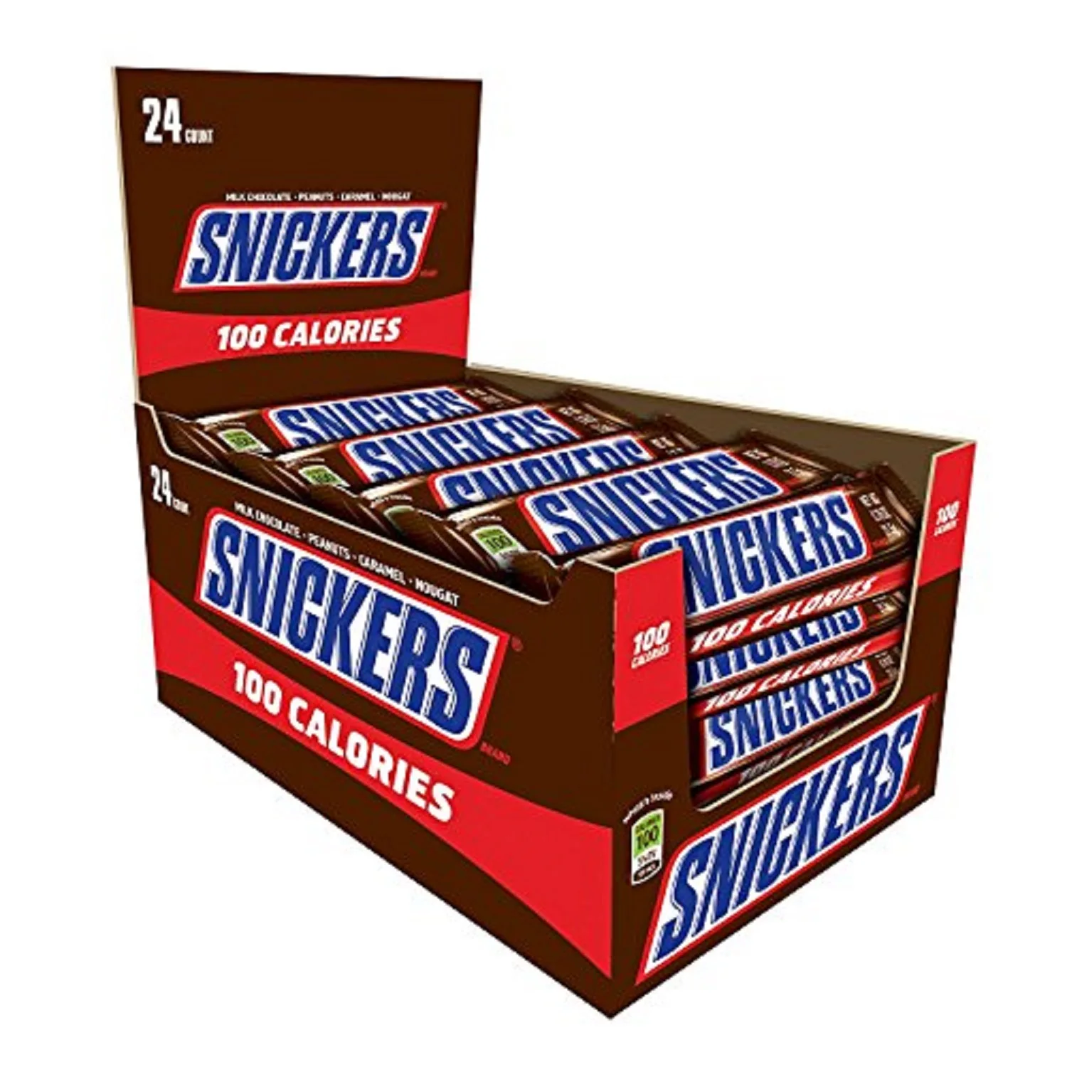 Hot Snickers Peanut Sandwich Chocolate Bar 24*51g Energy Bar Boxed ...