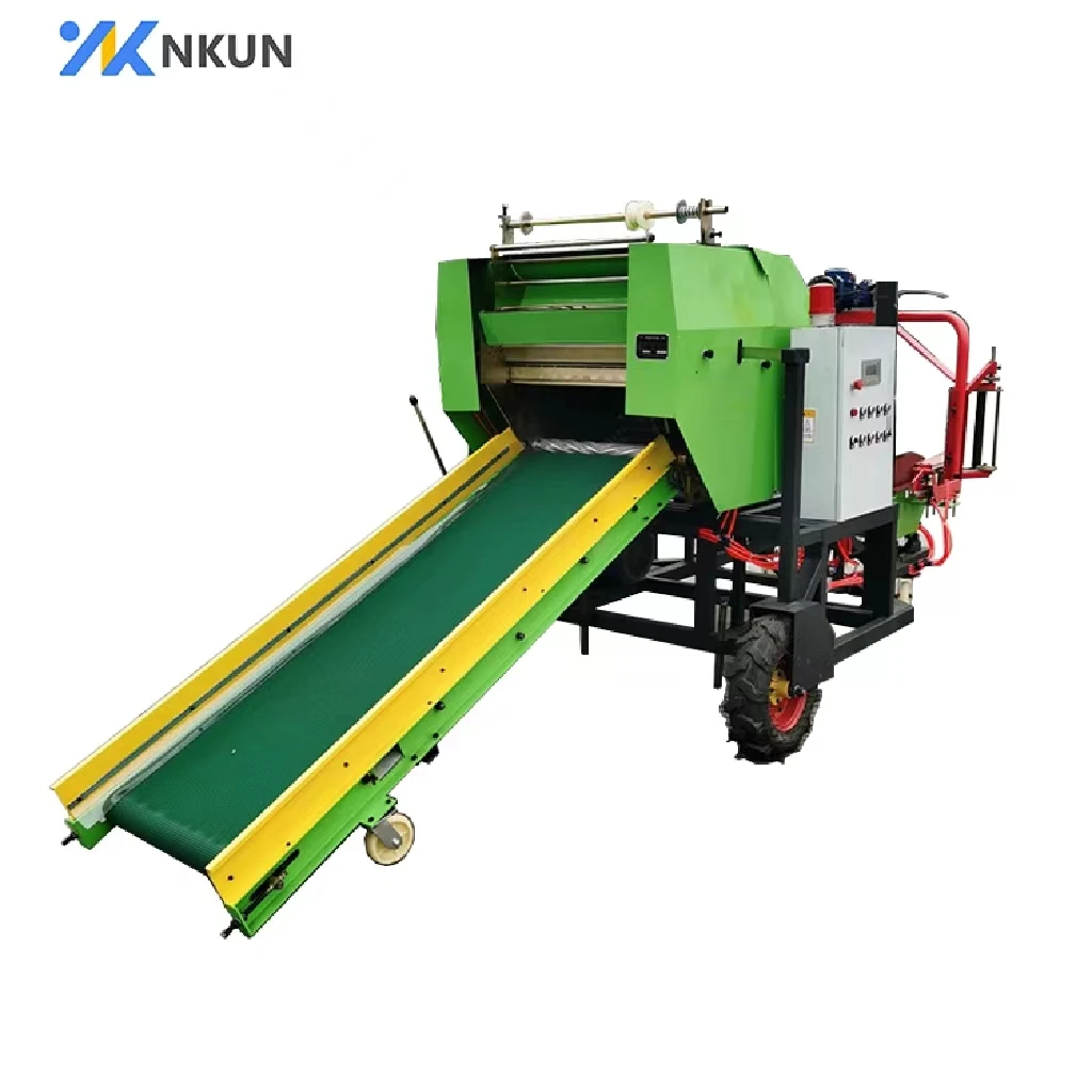 Silage Compactor Baler Machine Silage Packing Machine Corn Stalk ...