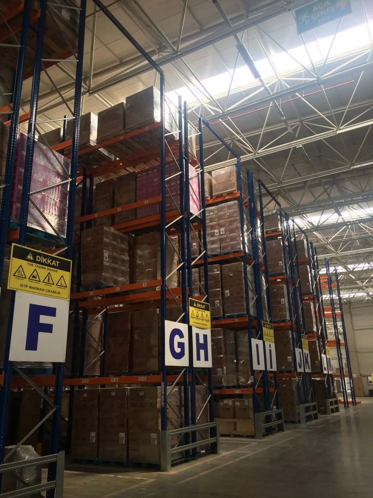 Selective Pallet Racking System Warehouse Conventional Racking System ...