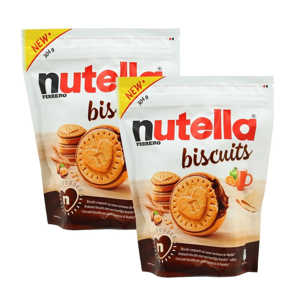 Nutella Biscuits Cookies Filled With Nutella Hazelnut Spread - Buy ...