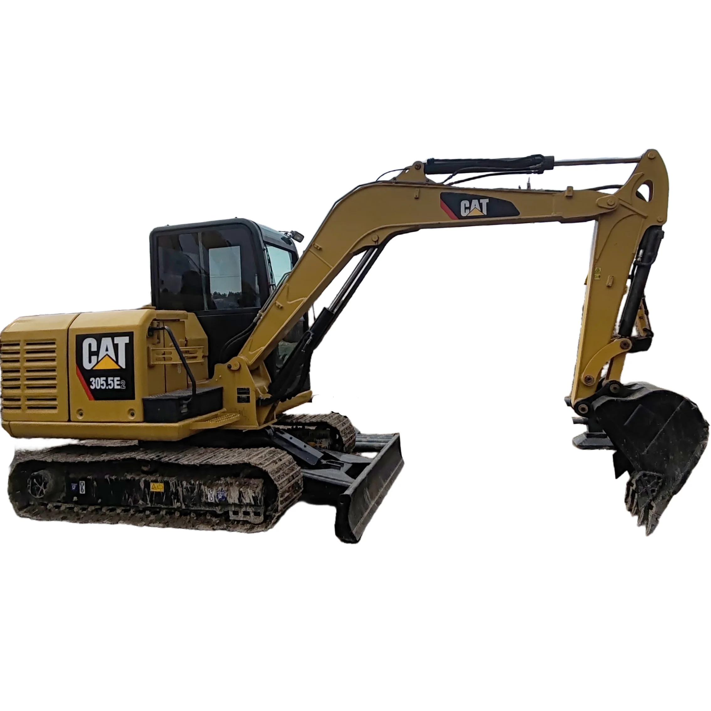 High Working Efficiency Mini Caterpillar Excavators Earth Moving ...