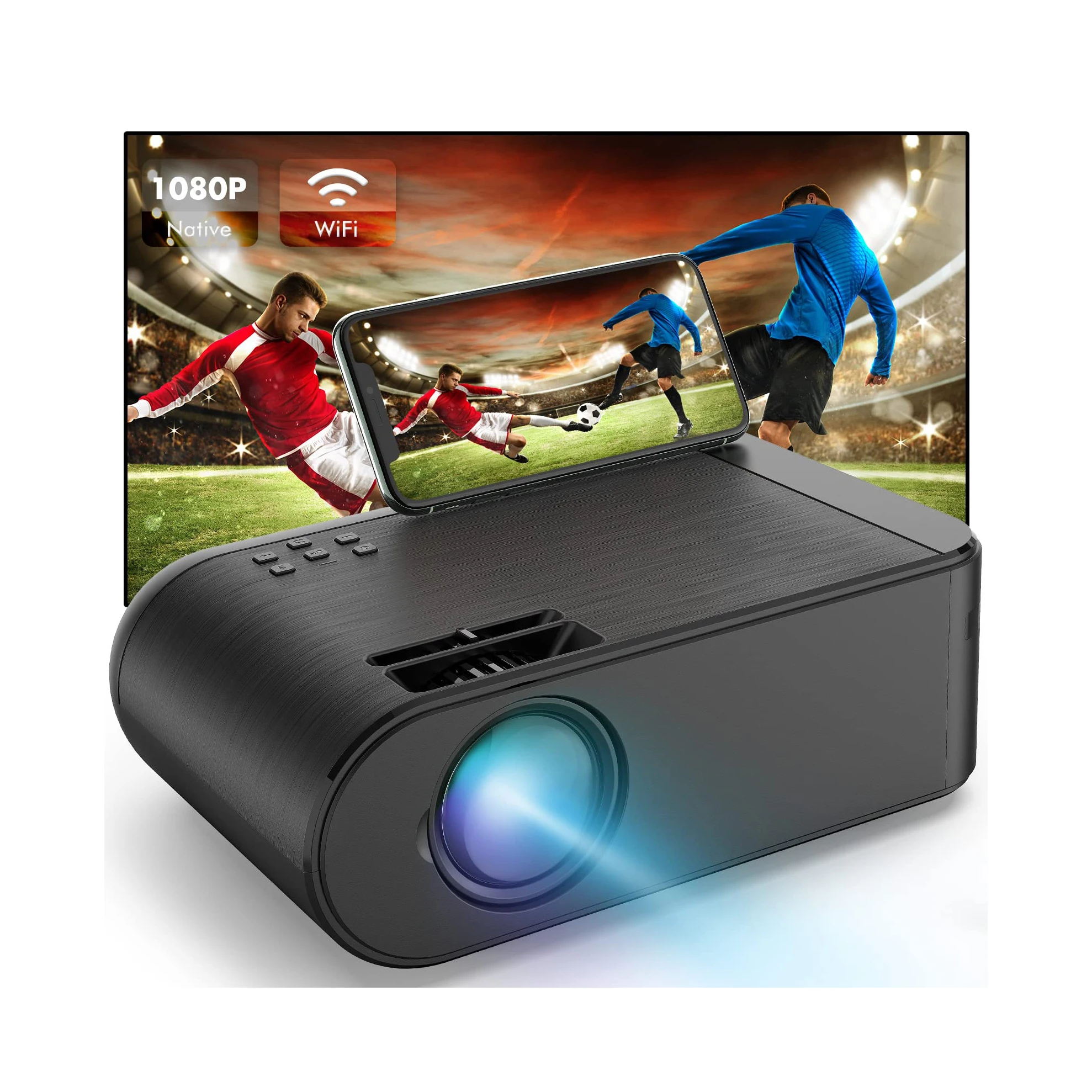 Projector Led Head Light Screen 3d Laser Phone Child Screen Advertising ...