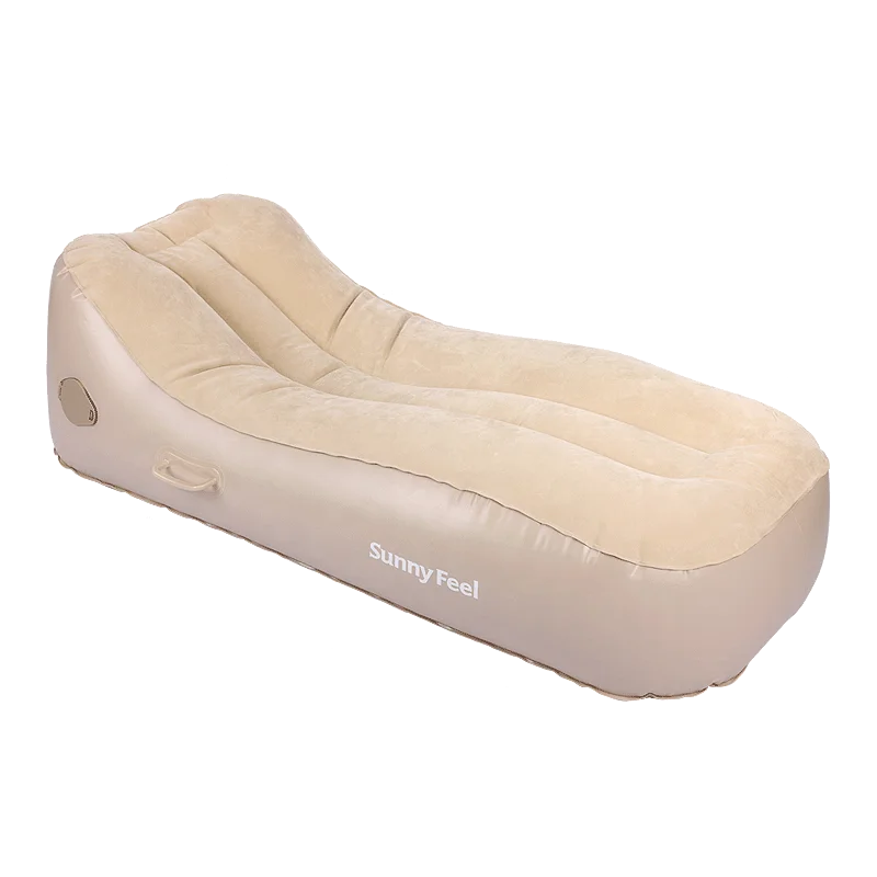 Sunnyfeel Inflatable Lounge Chair With Built-in Pump For Camping And ...