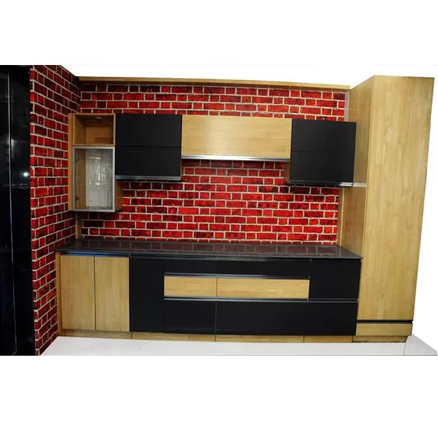 Oem Solid Wood Kitchen Cabinets Cupboard Wooden Cupboards Furniture For ...