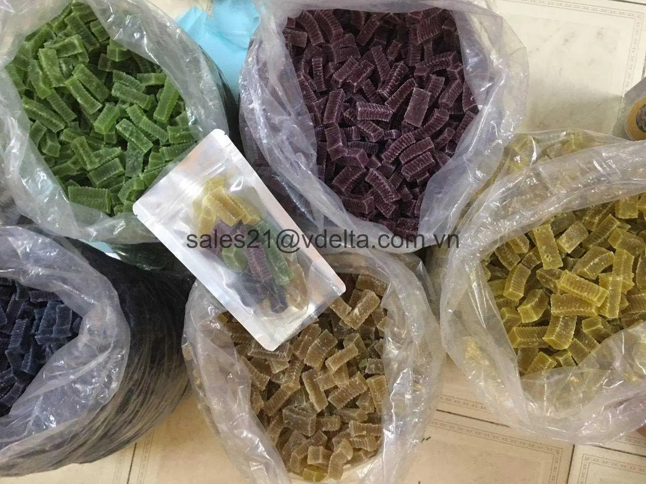 Sea Moss Gummies In Various Flavors Meeting Export Standards Jam Candy ...