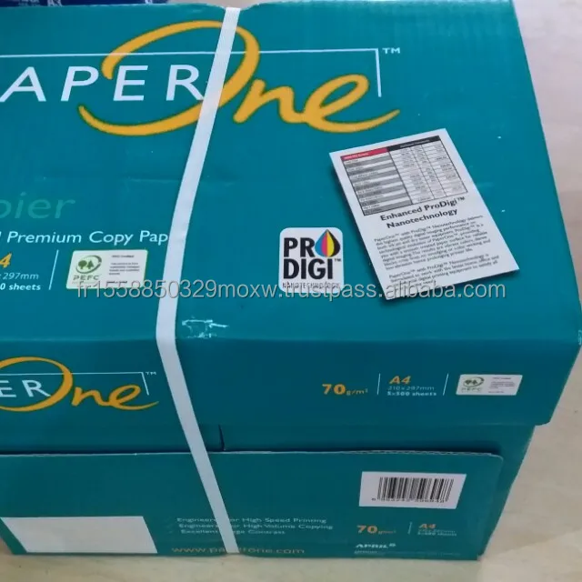 Paperone 70gsm 100% A4 Copy Paper 80gsm 210*297mm White Office Paper - Buy Paper One A4 Paper ...