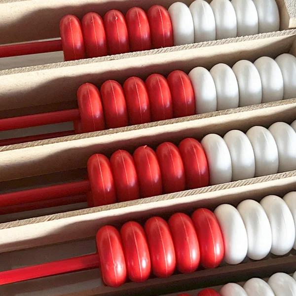 10 Pcs 10-Bead Classroom Student Abacus Set - PLOMA Tools