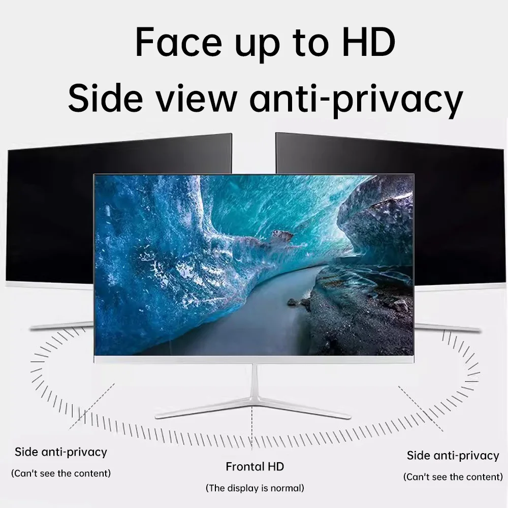 Anti-glare Computer Privacy Screen Filter Protector Guard For Self ...