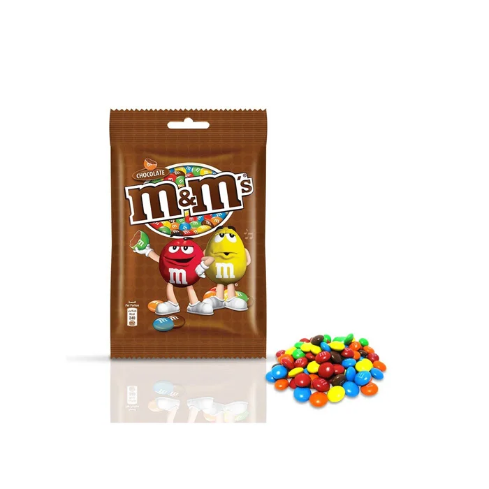M&ms Choco Candies Milk Chocolate Beans 30.6g Chocolat M M For Kids ...