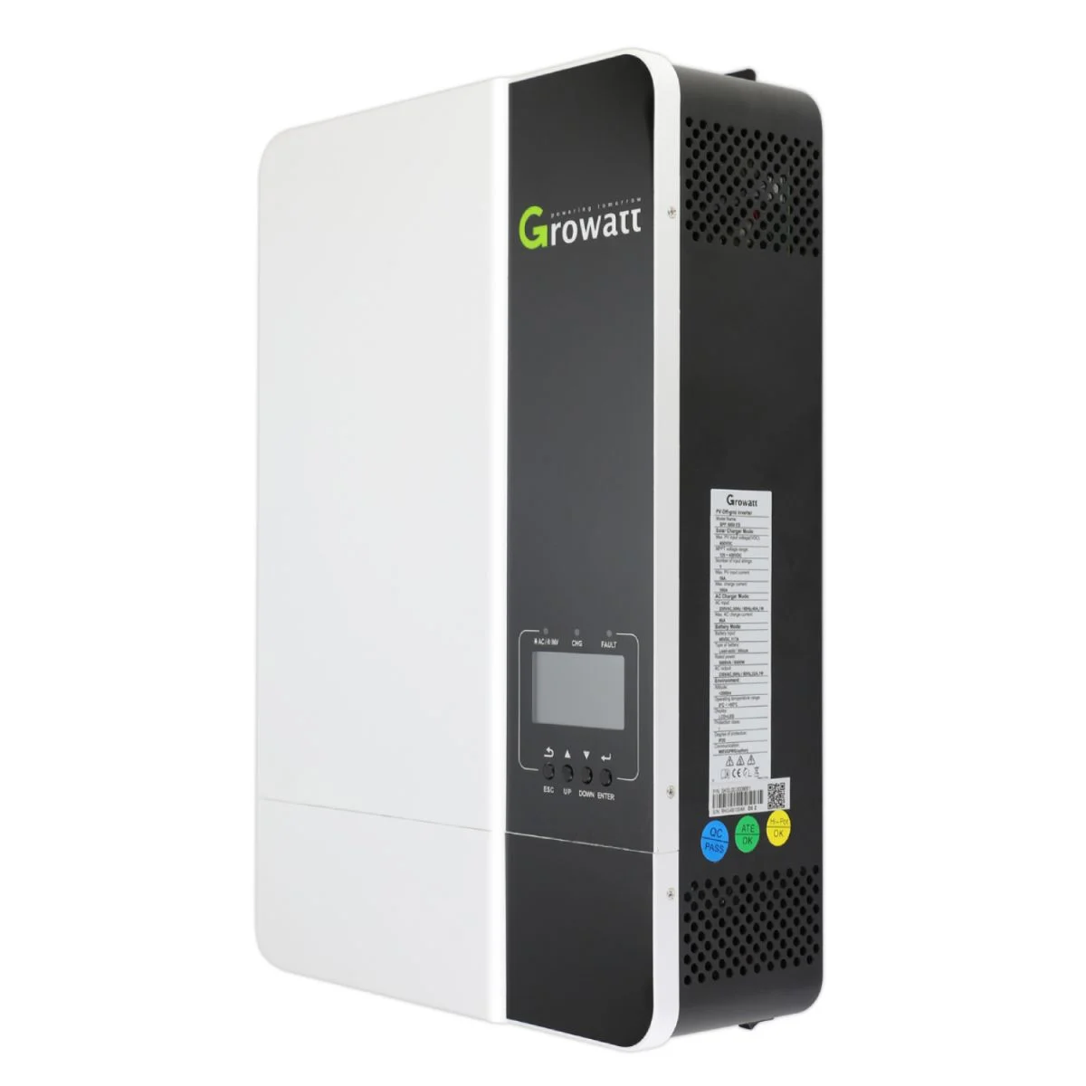 Factory Direct Single Phase Spf 3000 5000 Es Growatt Inverter 3kw For Solar Energy Storage - Buy ...