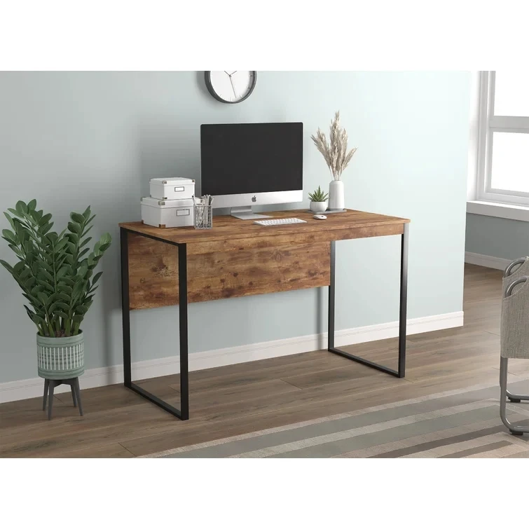 Wood Computer Table Metal Frame for Home Office Furniture| Alibaba.com