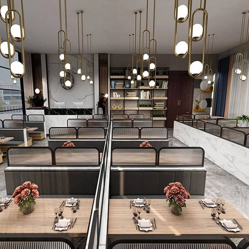 Restaurant Table Partitions - Cafe Dividers & Metal Screens